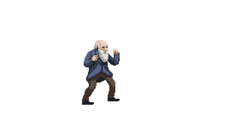 8 Bit Lerle Süper Bilim İnsanlarının Süper Dövüş Hareketleri • Bigumigu