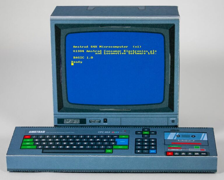 Eski Bilgisayarların Kendin Yap Kağıt Modelleri • Bigumigu