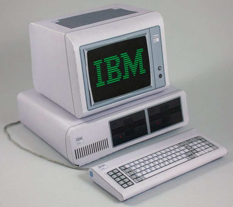 Eski Bilgisayarların Kendin Yap Kağıt Modelleri • Bigumigu