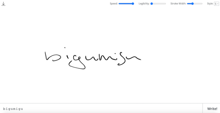 Klavye ile Yazılmış Metinleri El Yazısına Dönüştüren Araç: Calligrapher ...